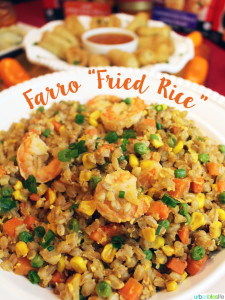 Farro Fried Rice Recipe - Urban Bliss Life - Food Wine Travel