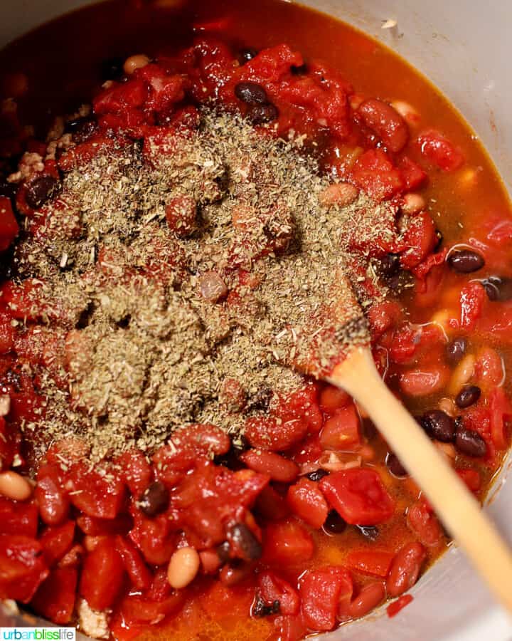 Instant Pot Turkey Chili - Urban Bliss Life