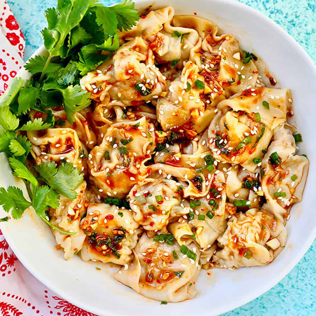 Pork and Shrimp Wonton Recipe - Urban Bliss Life