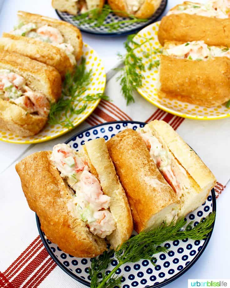 New England Style Shrimp Roll Recipe - Urban Bliss Life