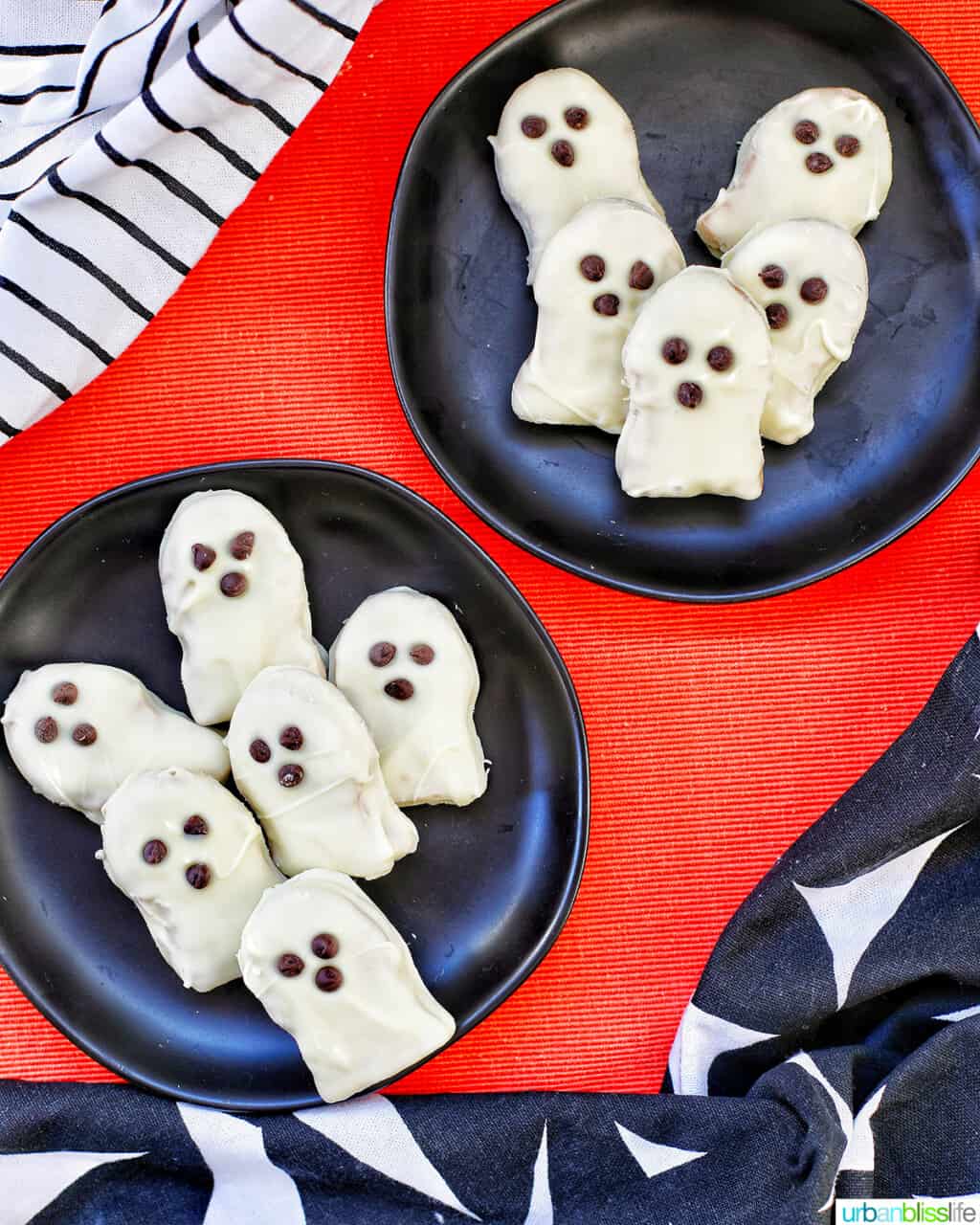 Nutter Butter Halloween Ghost Cookies Halloween Recipe - Urban Bliss Life