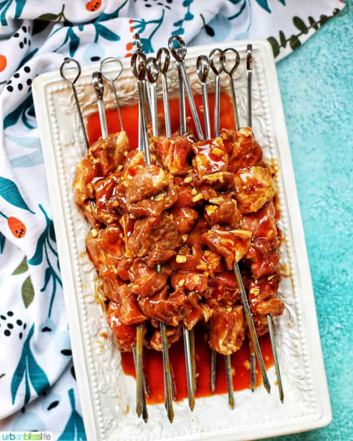 Filipino Pork BBQ Skewers Recipe - Urban Bliss Life