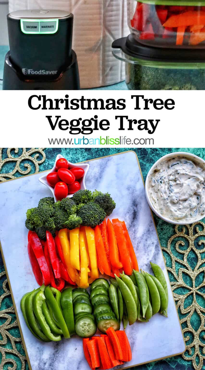 Christmas Tree Veggie Tray - Urban Bliss Life