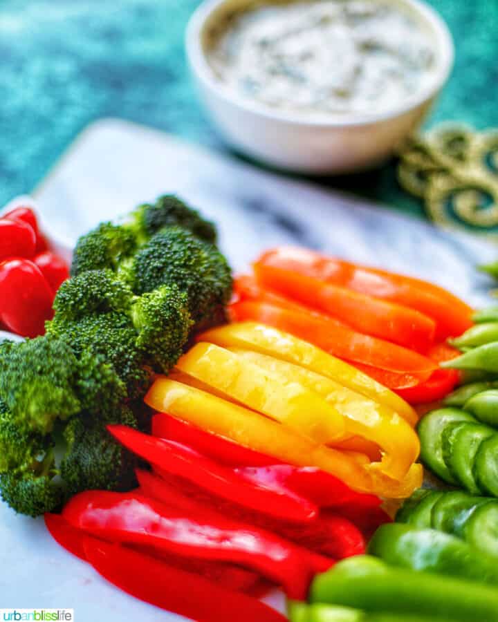 Christmas Tree Veggie Tray - Urban Bliss Life