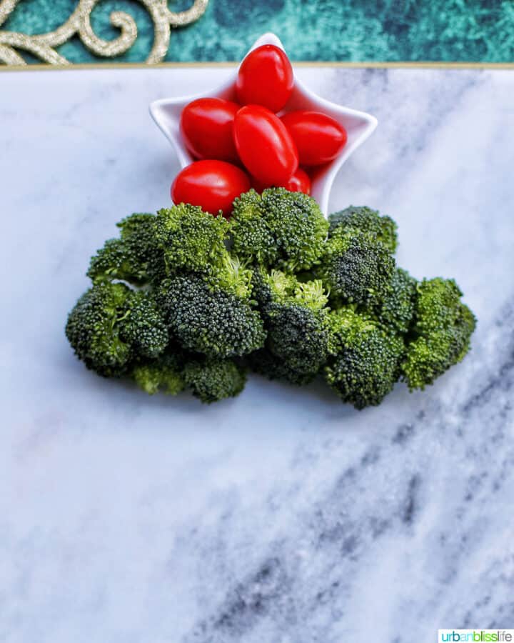 Christmas Tree Veggie Tray - Urban Bliss Life