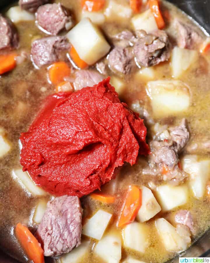 Filipino Beef Caldereta Recipe - Urban Bliss Life