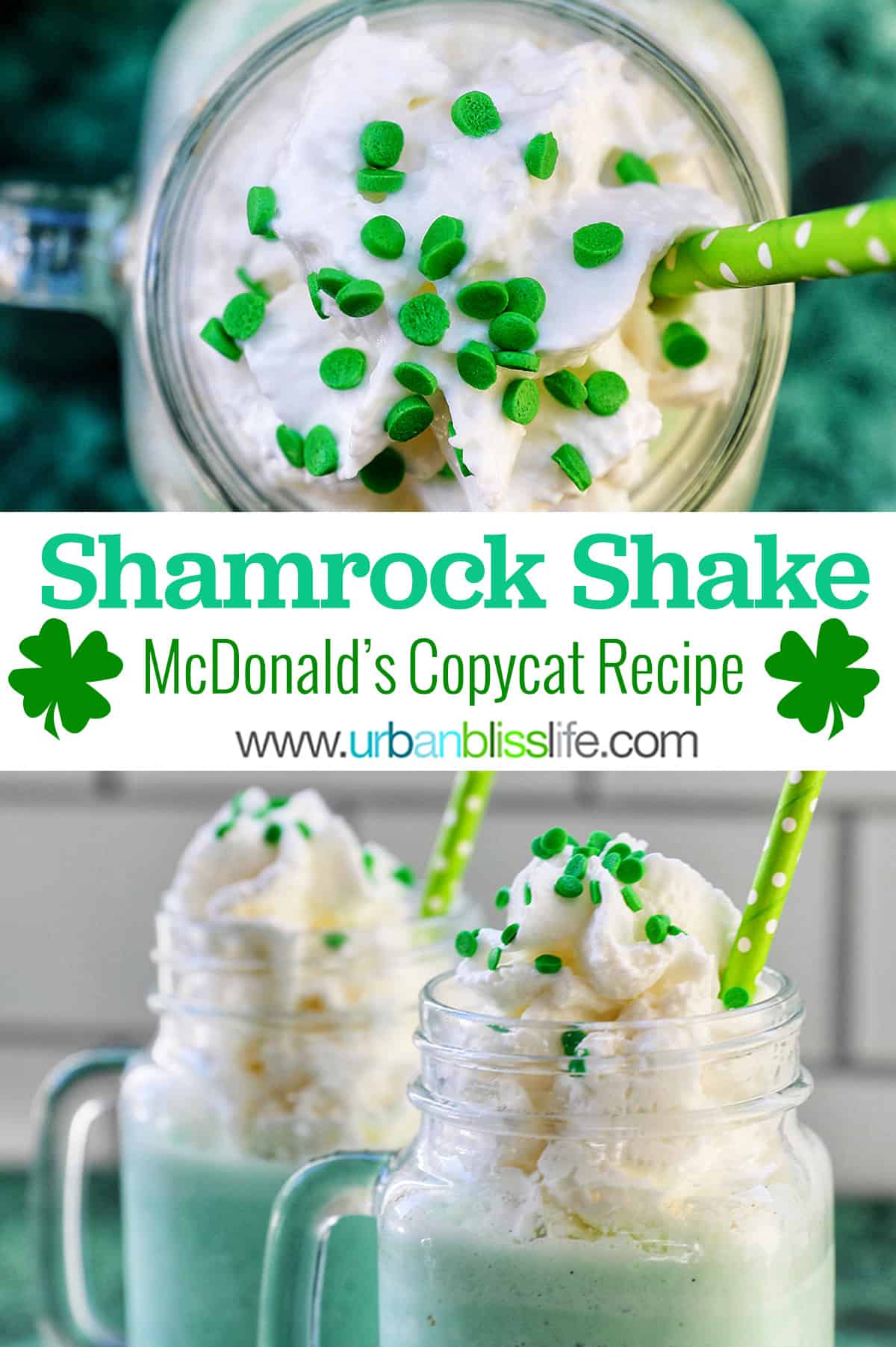Shamrock Shake Recipe - Urban Bliss Life