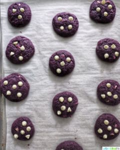 Ube White Chocolate Chip Cookies - Urban Bliss Life