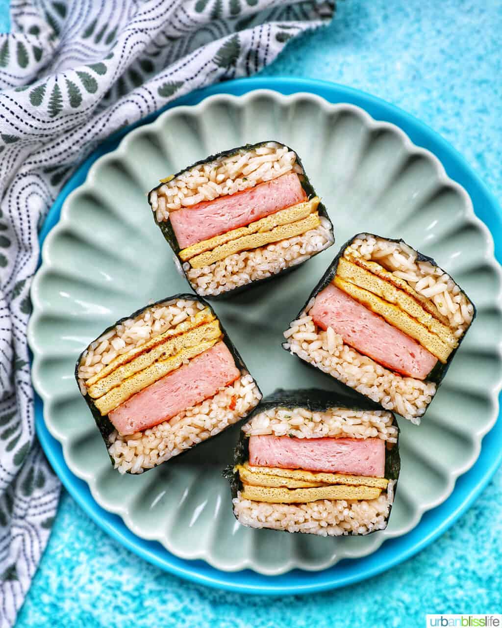 Spam Musubi with Egg - Urban Bliss Life