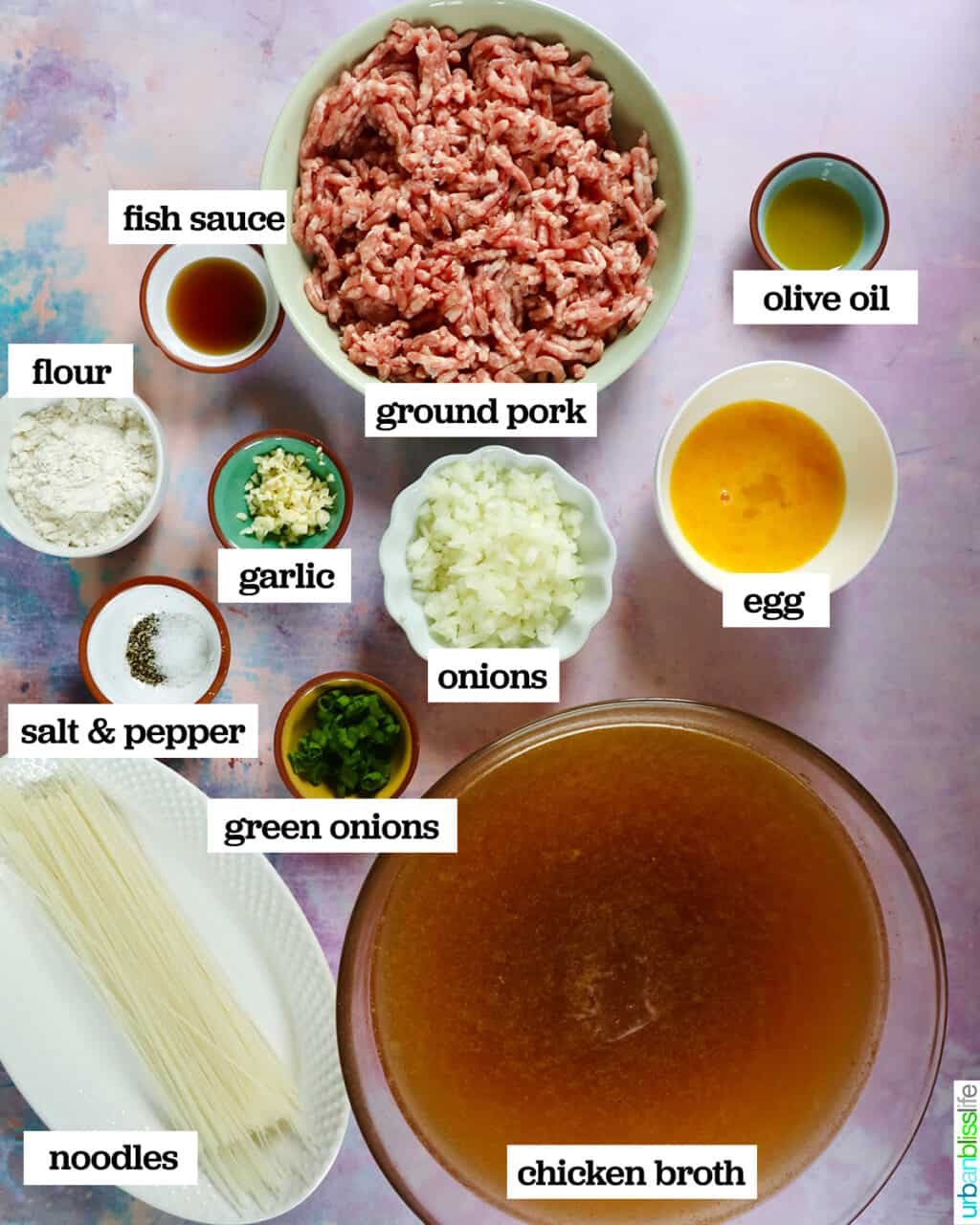 Almondigas (Filipino Meatball and Noodle Soup) - Urban Bliss Life