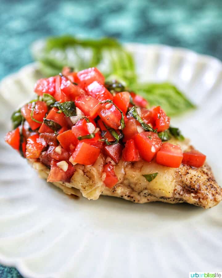 Chicken Bruschetta recipe - Urban Bliss Life