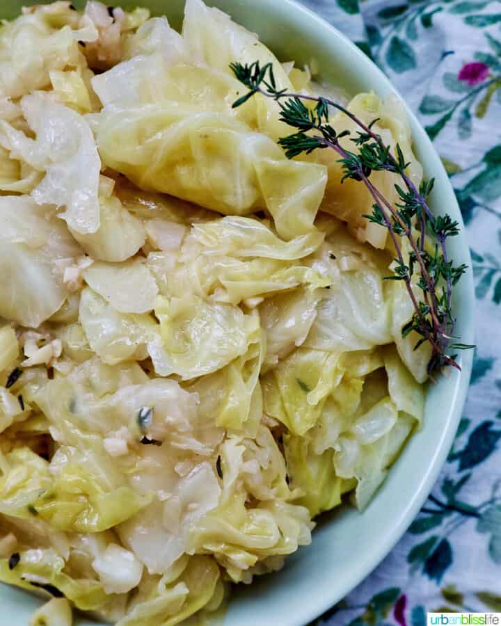 Instant Pot Cabbage - Urban Bliss Life