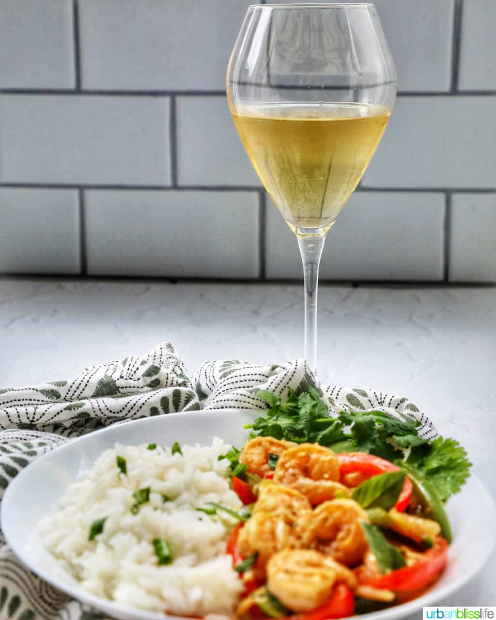 Thai Basil Shrimp - Urban Bliss Life