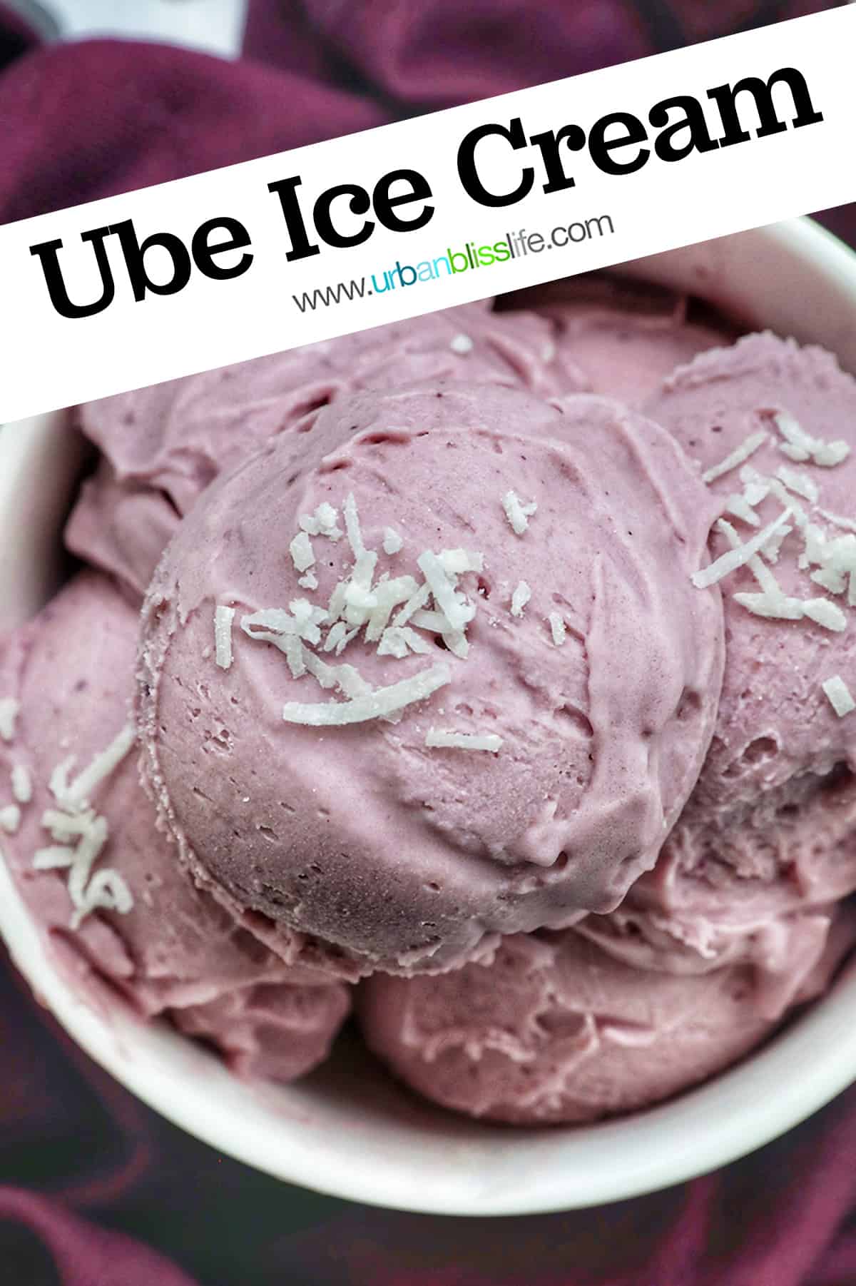 Ube Ice Cream - Urban Bliss Life