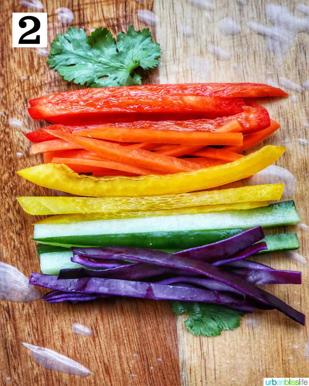 Vegan Summer Rolls - Urban Bliss Life