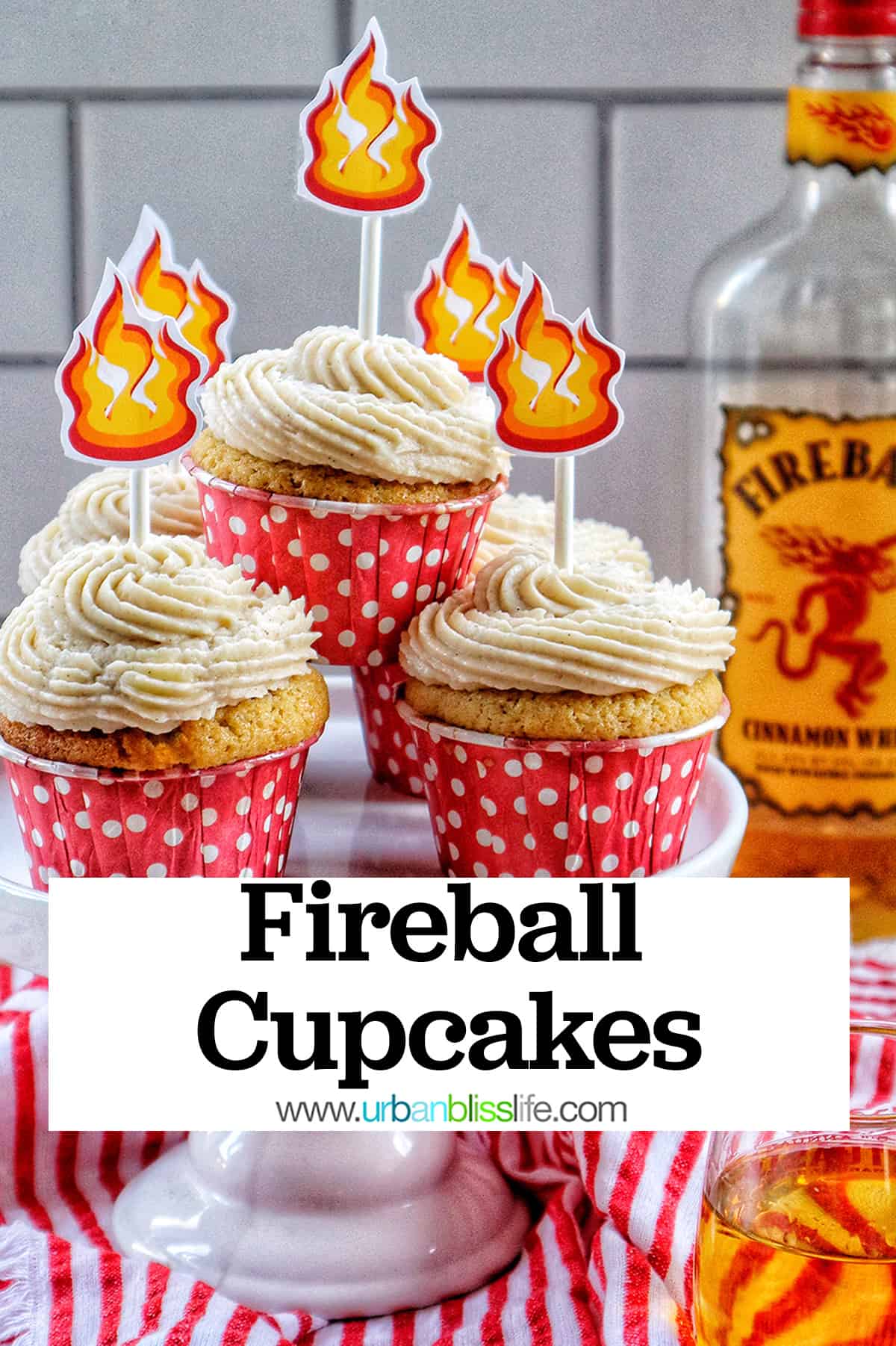 Fireball Cupcakes - Urban Bliss Life