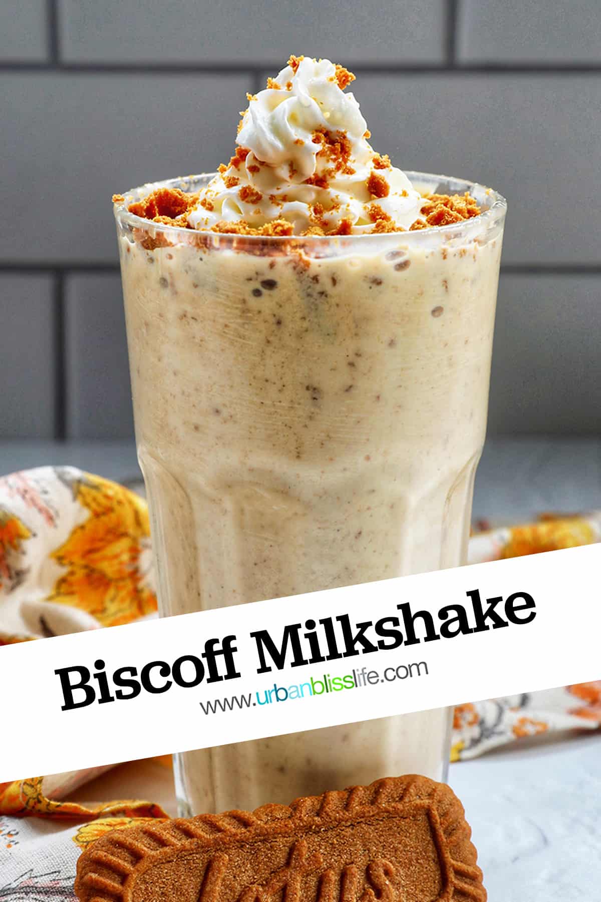 Biscoff Milkshake - Urban Bliss Life