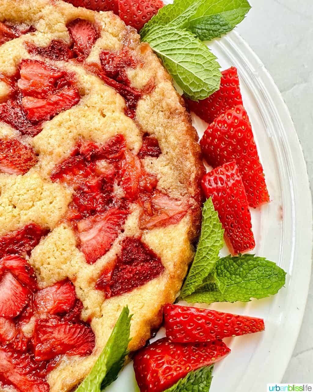 Strawberry Spoon Cake - Urban Bliss Life