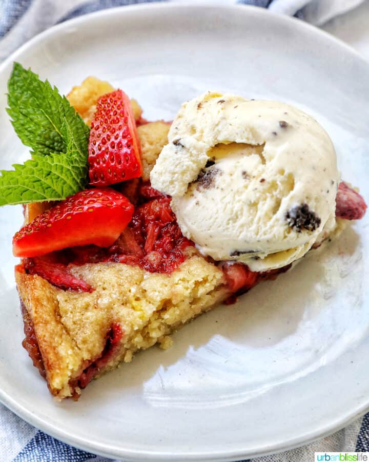 Strawberry Spoon Cake - Urban Bliss Life