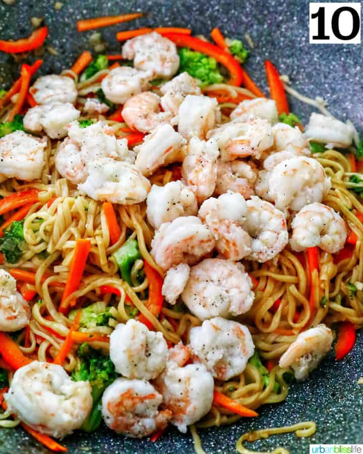 Prawn Chow Mein recipe - Urban Bliss Life