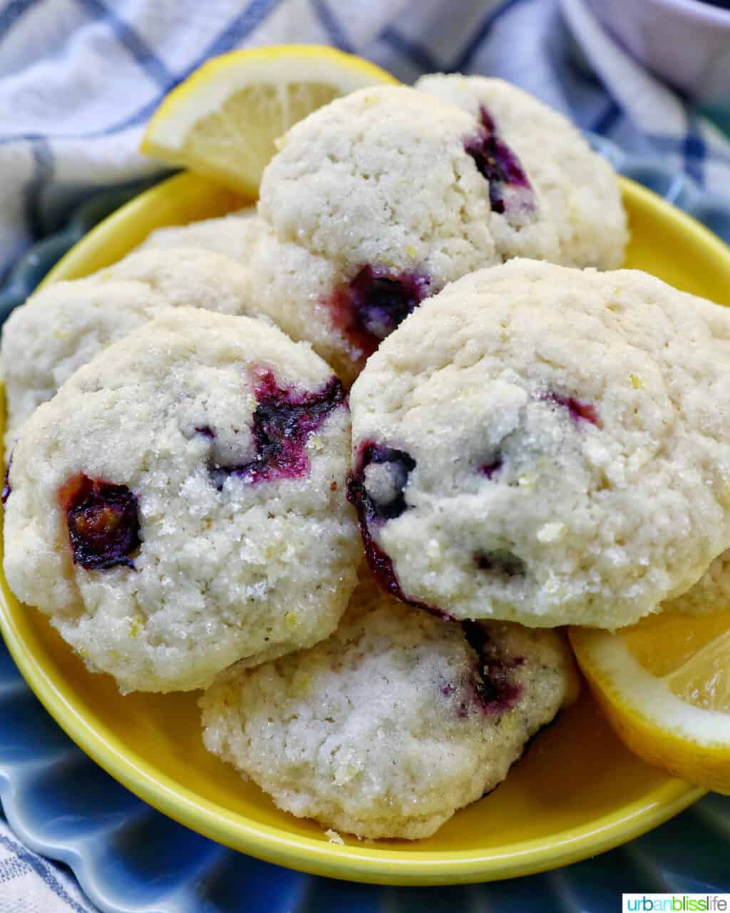 Lemon Blueberry Cookies - Urban Bliss Life