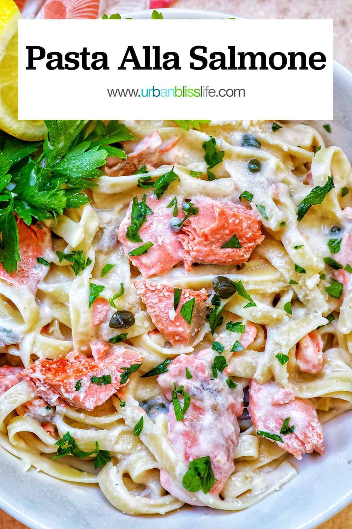 Pasta Alla Salmone - Urban Bliss Life