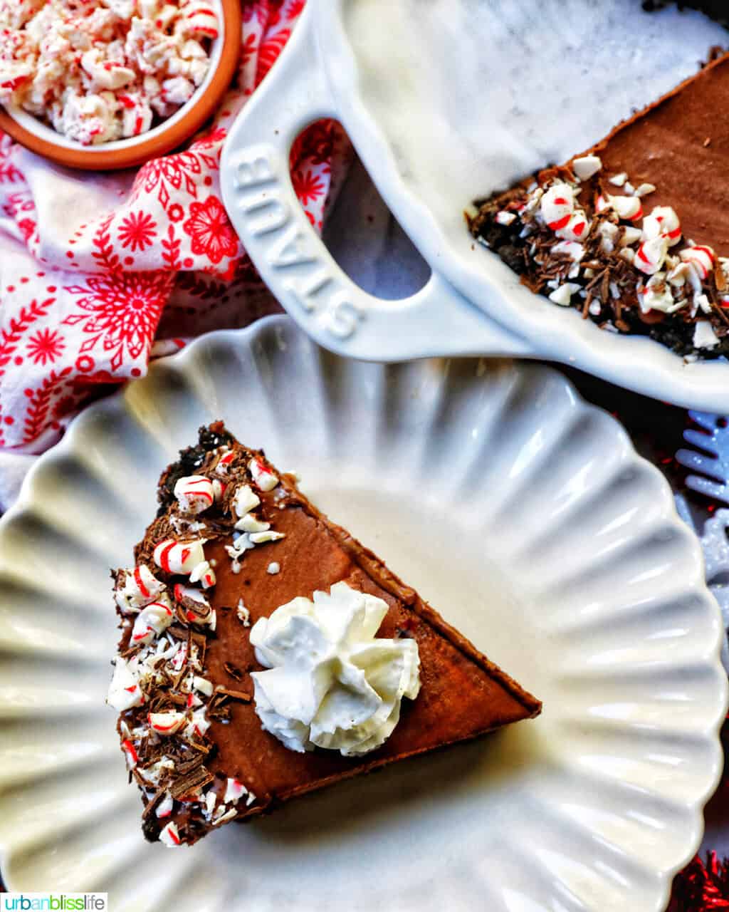 Chocolate Peppermint Pie - Urban Bliss Life