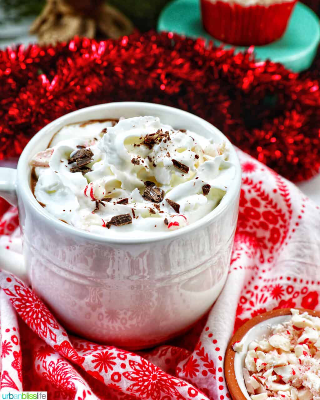 Peppermint Hot Chocolate - Urban Bliss Life