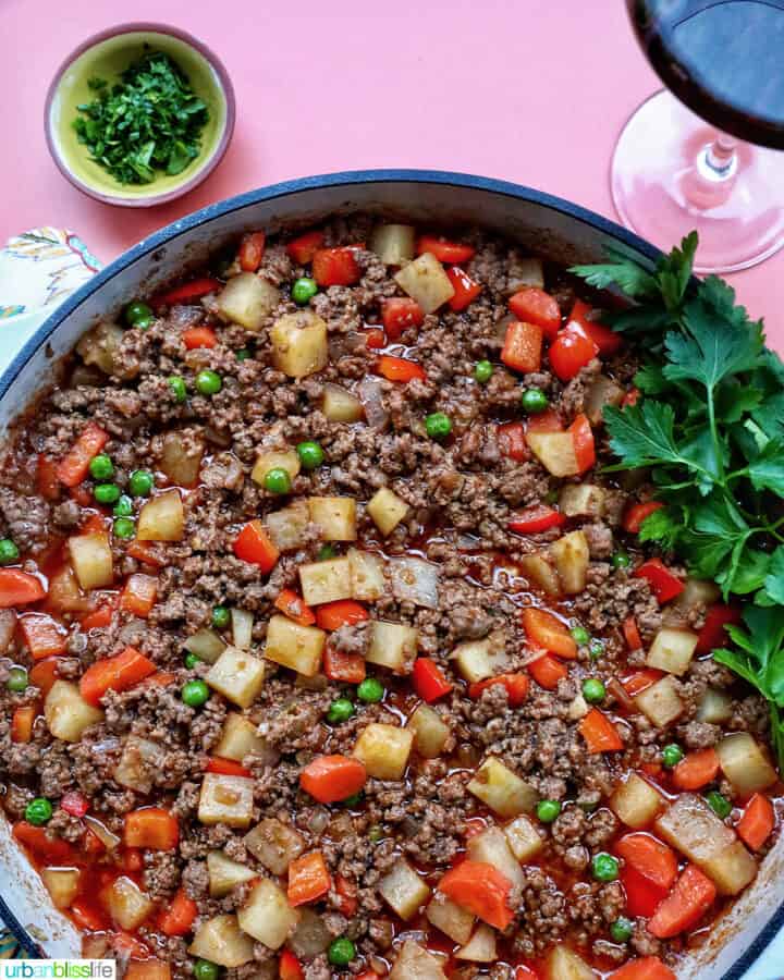 Filipino Beef Giniling recipe - Urban Bliss Life