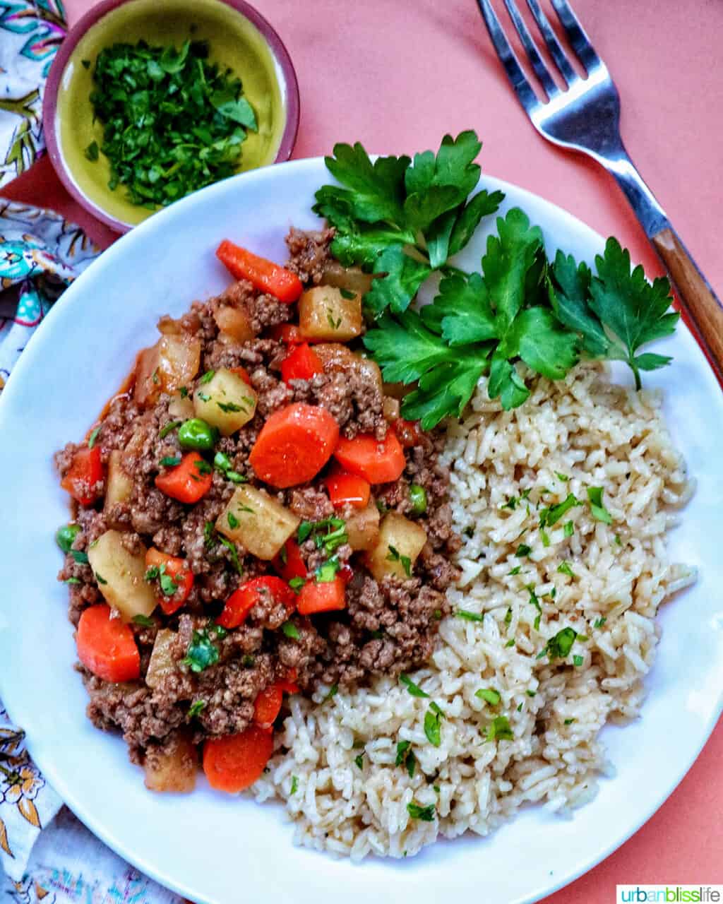 Filipino Beef Giniling recipe - Urban Bliss Life