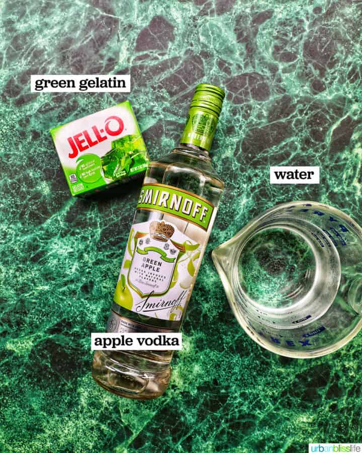 Green Jello Shots - Urban Bliss Life