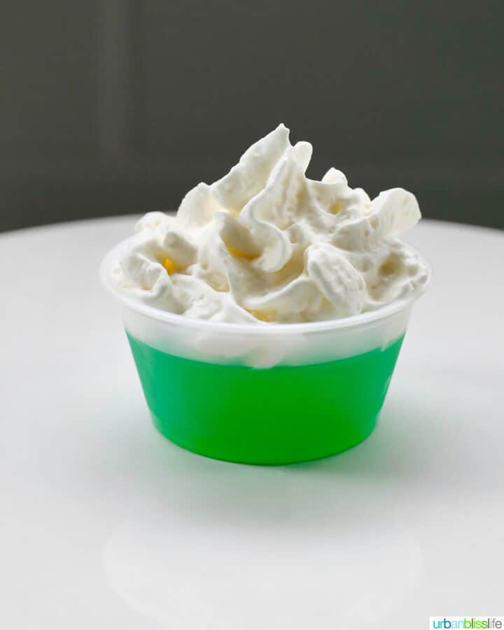 Green Jello Shots - Urban Bliss Life