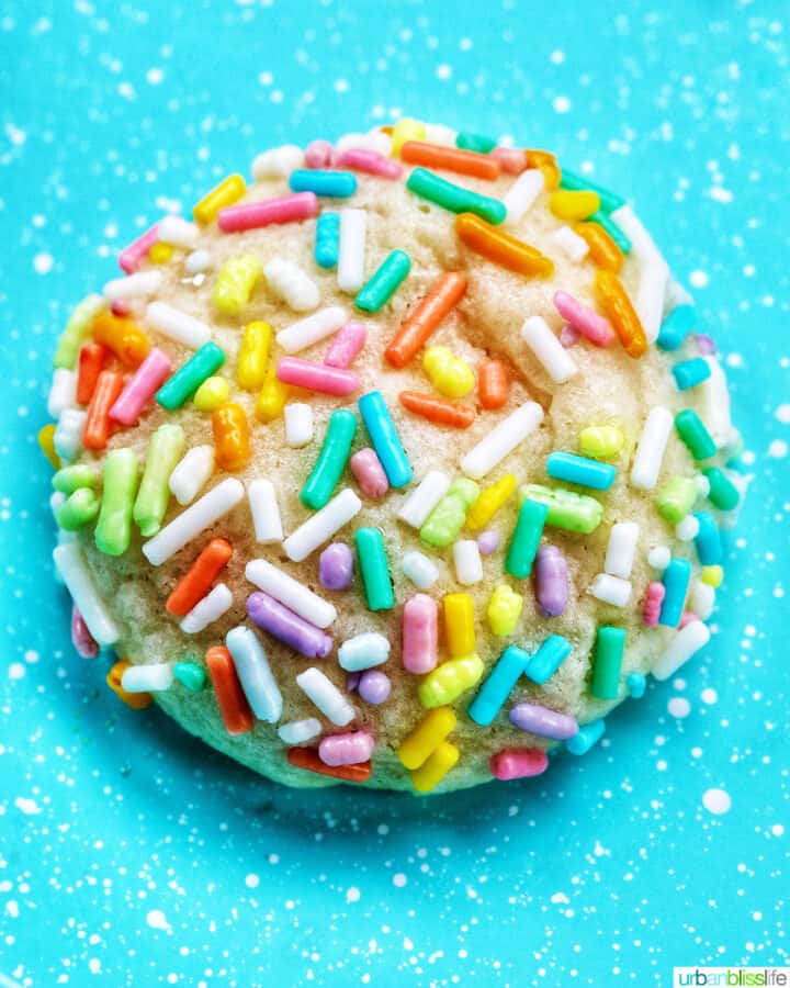 Almond Sprinkle Cookies - Urban Bliss Life
