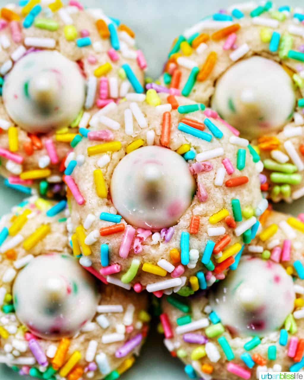 Almond Sprinkle Cookies - Urban Bliss Life