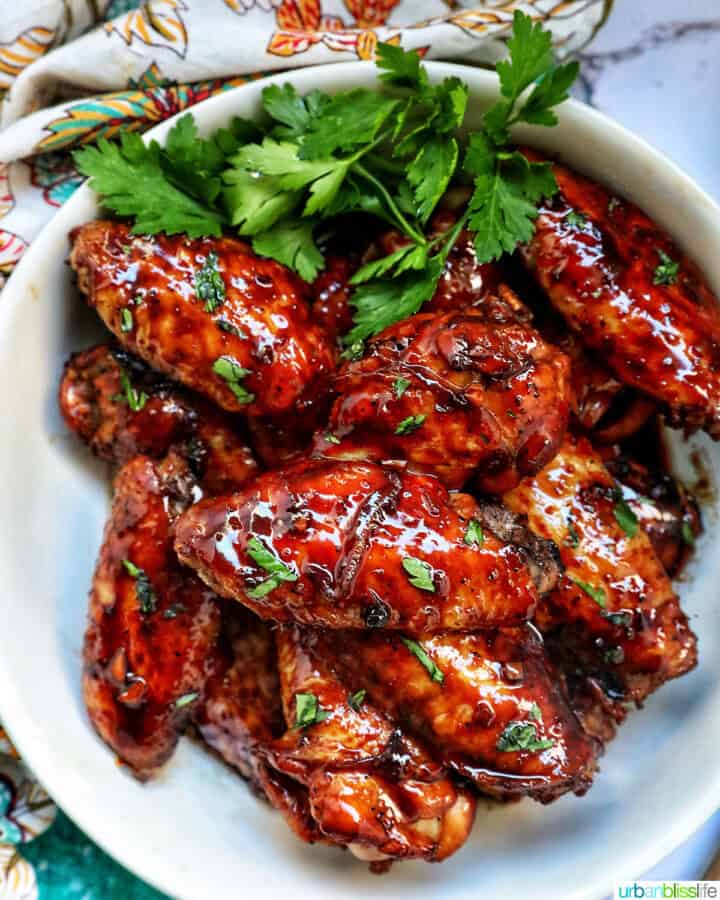 Filipino Adobo Chicken Wings - Urban Bliss Life