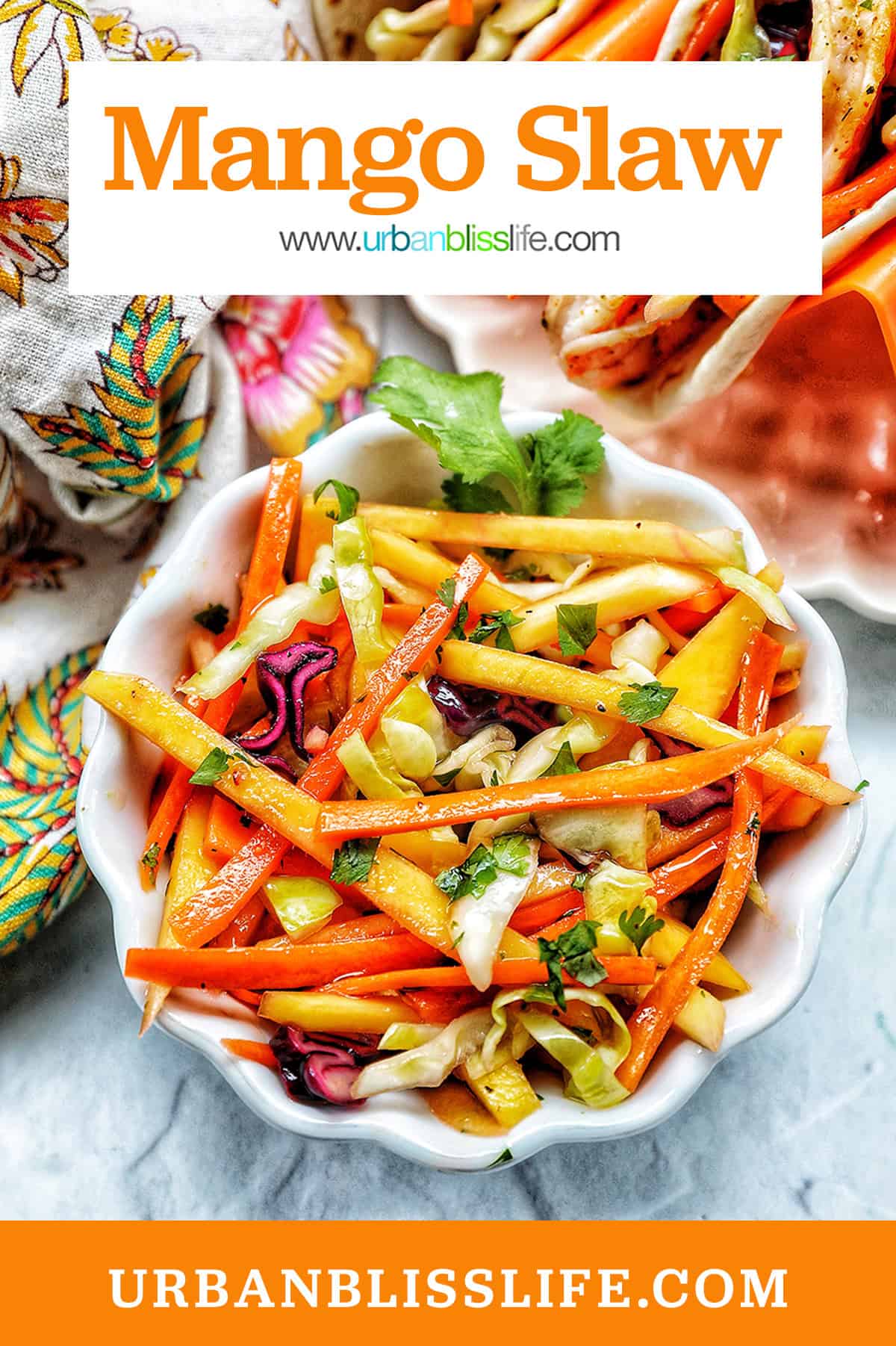 Mango Slaw - Urban Bliss Life