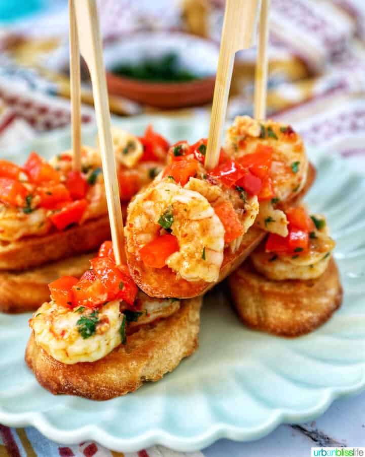 Shrimp Pintxos - Urban Bliss Life