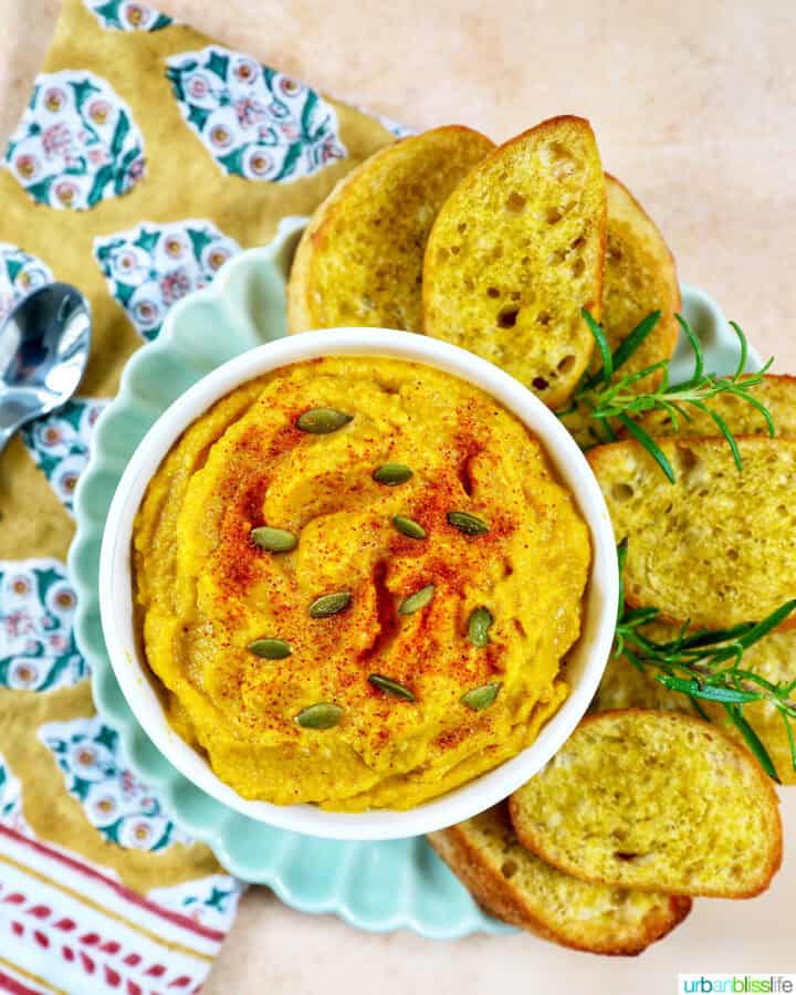 Butternut Squash Dip with Roasted Garlic - Urban Bliss Life