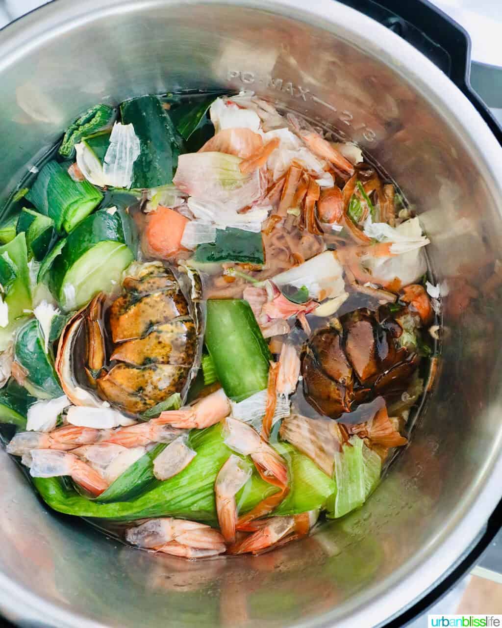 Instant Pot Seafood Stock Recipe - Urban Bliss Life