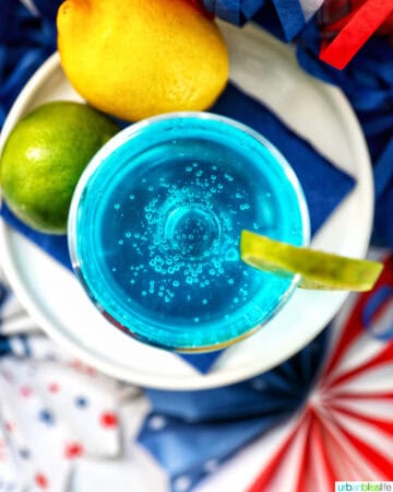 Blue Wave Cocktail recipe - Urban Bliss Life