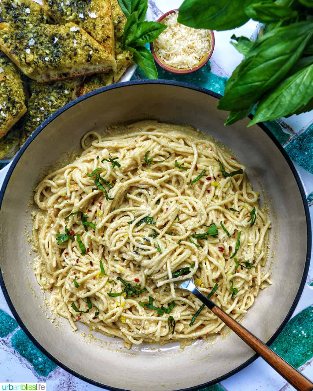 Tahini Pasta - Urban Bliss Life