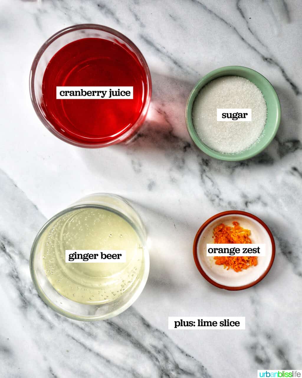 Easy Cranberry Mocktail recipe - Urban Bliss Life