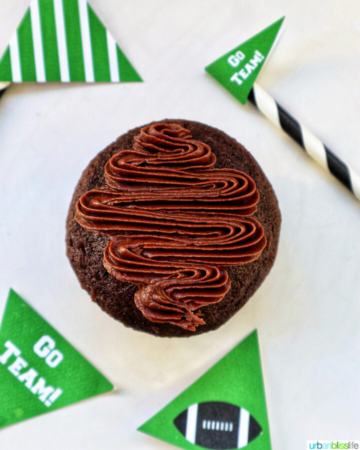 Football Cupcakes - Urban Bliss Life