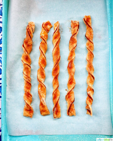 Puff Pastry Chocolate Twists - Urban Bliss Life