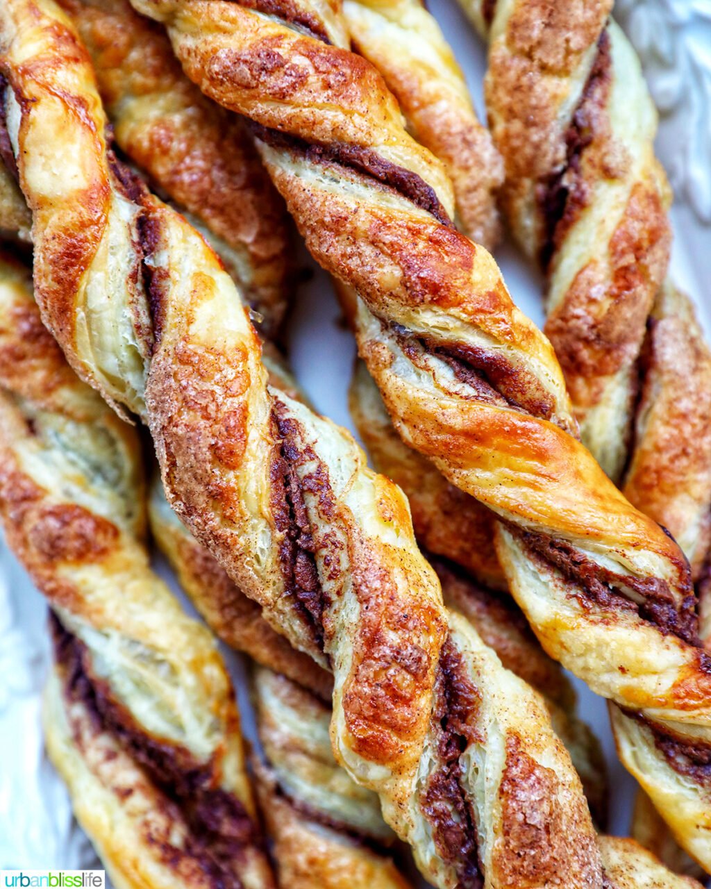 Puff Pastry Chocolate Twists - Urban Bliss Life