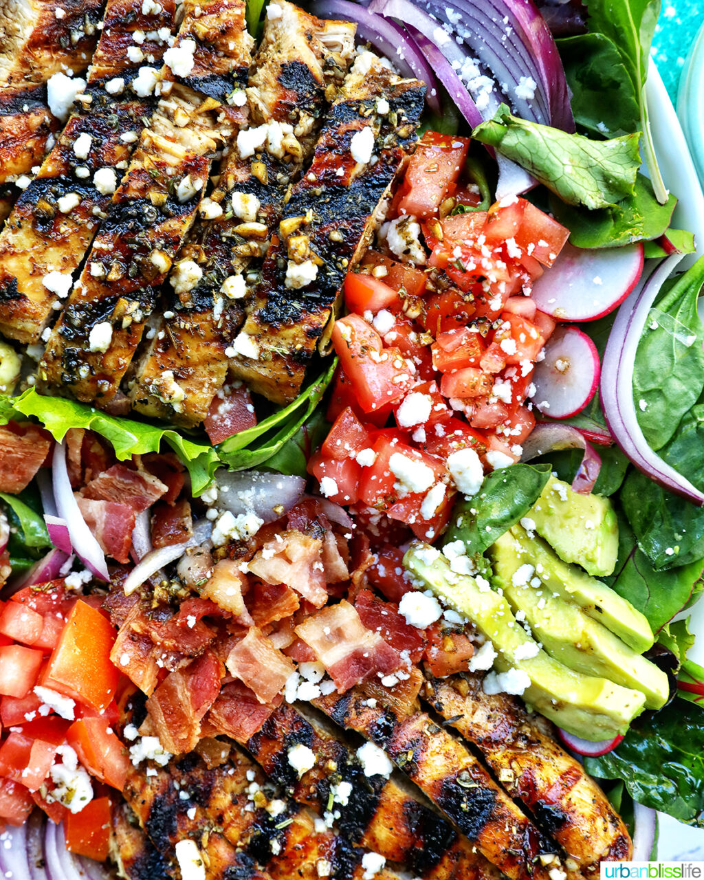 Balsamic Chicken Salad - Urban Bliss Life