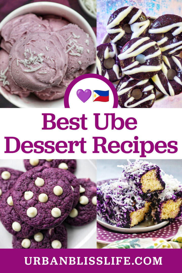 Filipino Ube Desserts - Urban Bliss Life