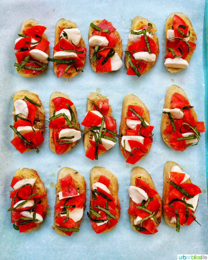 Crostini Pizza - Urban Bliss Life