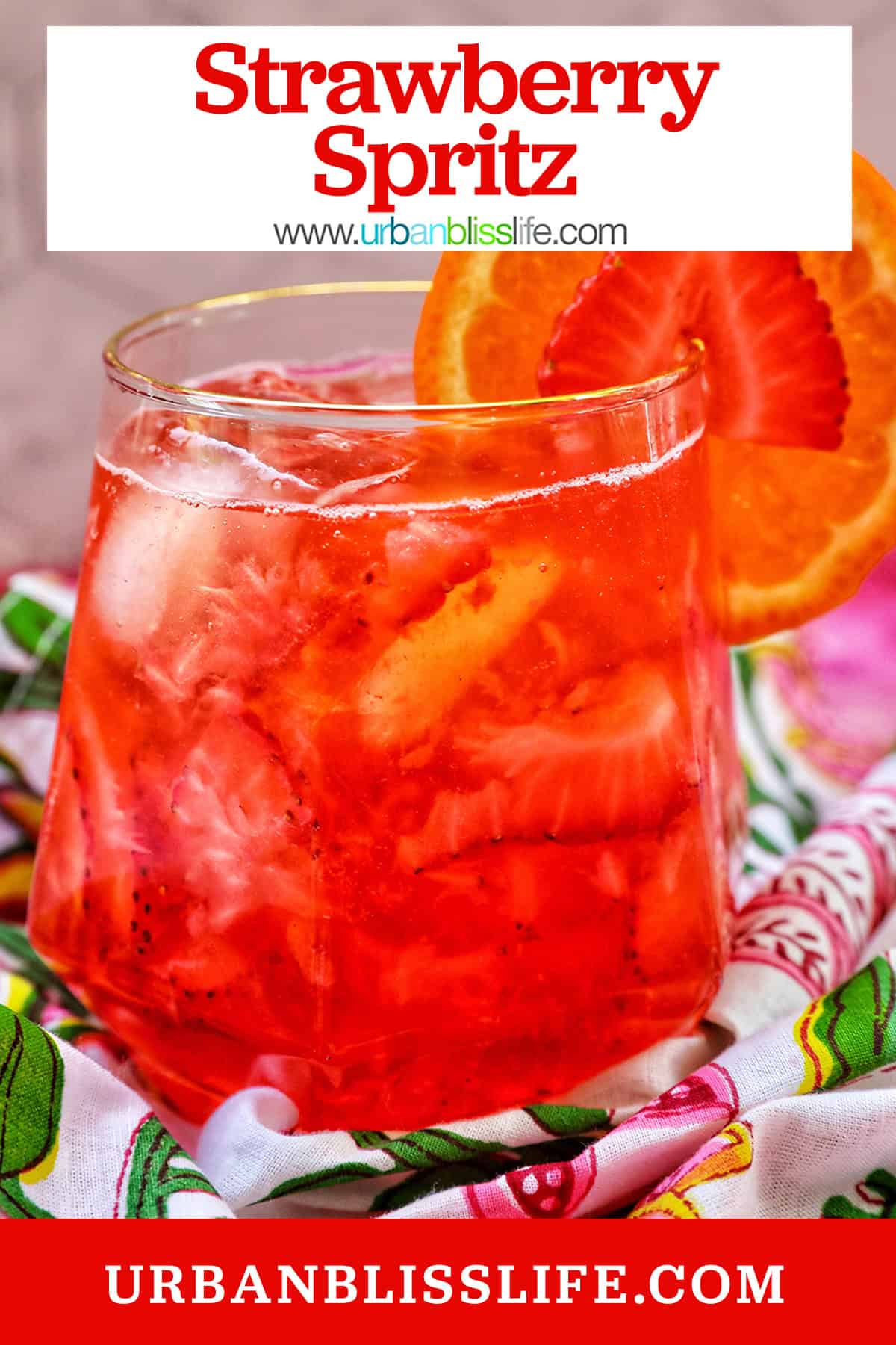 Strawberry Spritz - Urban Bliss Life